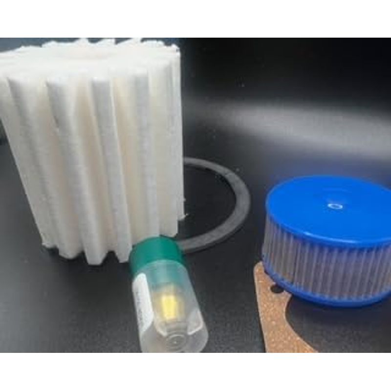 1.35 45 W Semi Solid Oil Nozzle Oil Burner Service Kit with RF-1 White ...