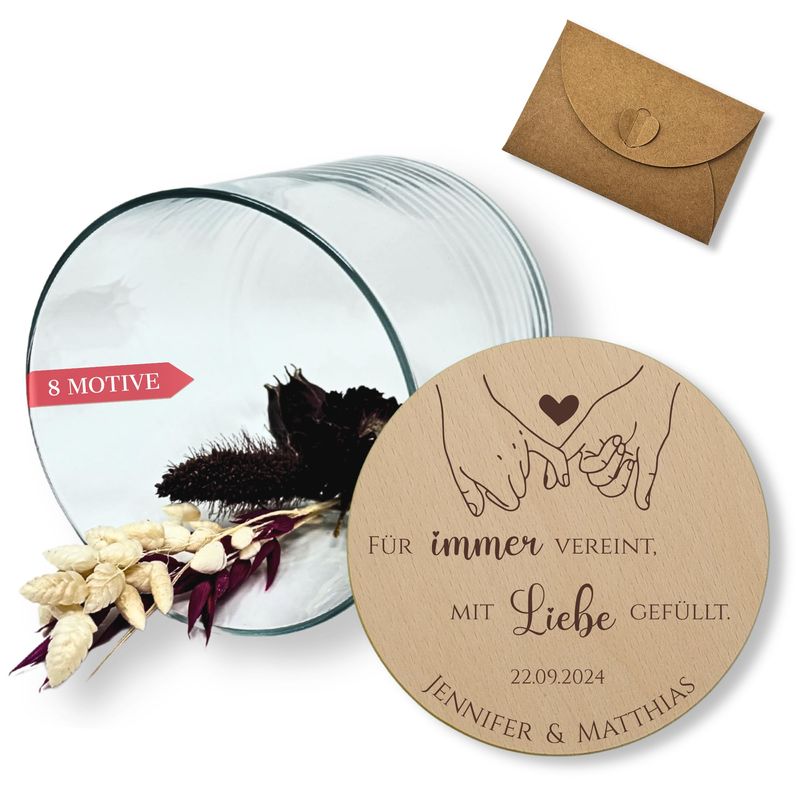 Personalised Storage Jars with Lid, Money Gift Wedding, Wedding Gift ...