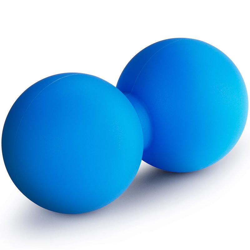 Double Lacrosse Massage Ball - Cobalt Blue - Peanut Trigger Point ...