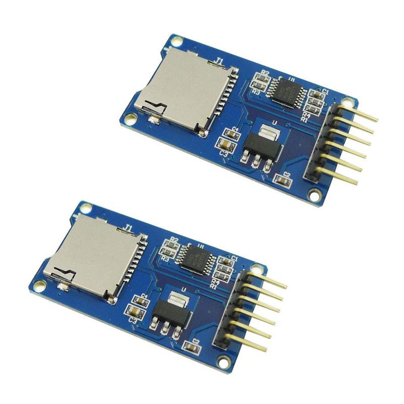 KKHMF 2pcs Micro SD Storage Board TF Card Shield Module SPI Interface for Arduino - Online ...