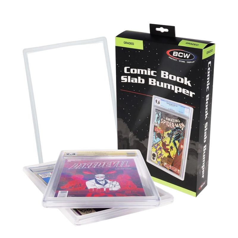 BCW Graded Comic Slab Bumpers | Translucent Comic Book Protectors ...