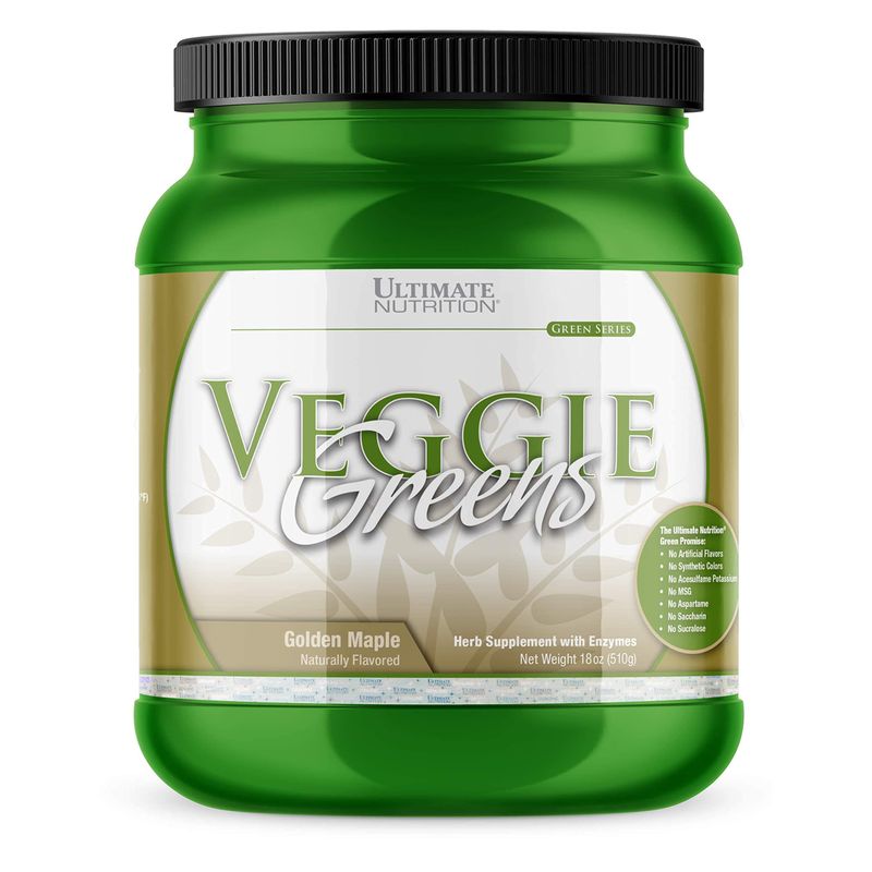 Ultimate Nutrition Veggie Greens Super Food Vegetable Protein Powder ...