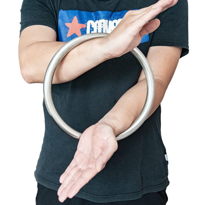 Tongcamo Wing Chun Ring Stainless Steel Kung Fu Rings Strength Martial ...