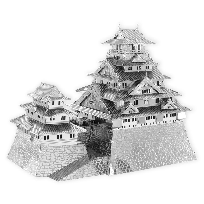 Fascinations Metal Earth Premium Series Osaka Castle 3D Metal Model Kit ...