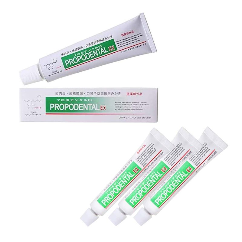 Periodontal Disease, [Quasi-Drug] Propolis Formulated Medicated Toothbrush, Propodental EX (2.8 ...