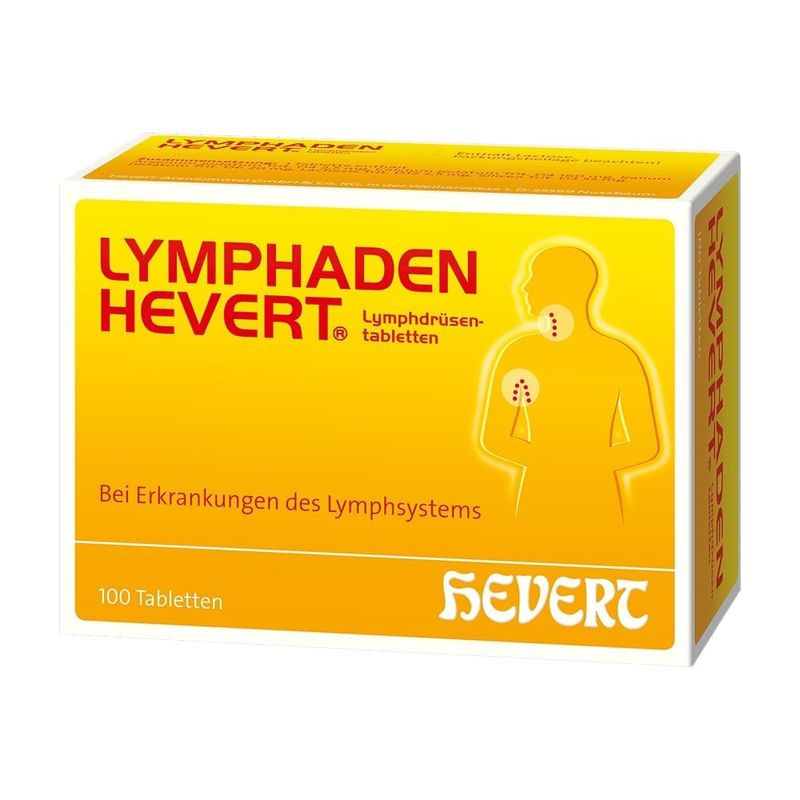 Lymphaden Hevert Lymphatic Gland Tablets for Swelling and Inflammation ...