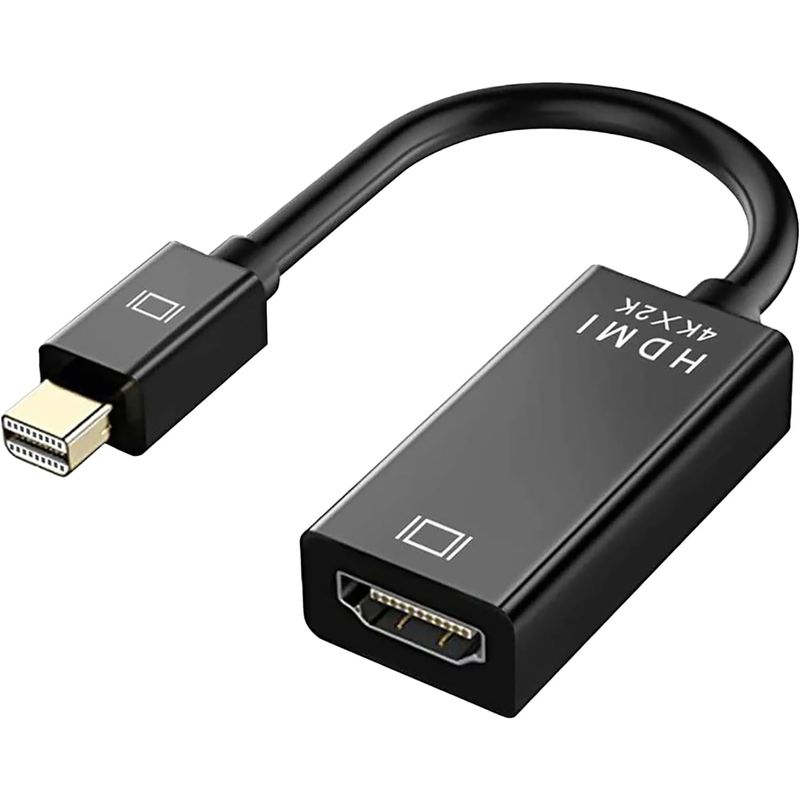 Mini DisplayPort to HDMI Adapter [4k@30Hz/Compatibility Guaranteed ...