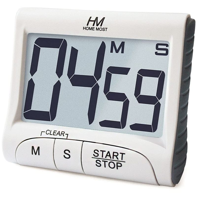 HOME MOST 3" Large Display Kitchen Timer - Digital Timer Magnetic Back ...