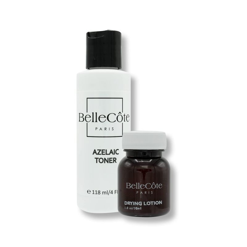 Azelaic Toner Drying Lotion Duo - Face Treatment Set for Rosacea ...