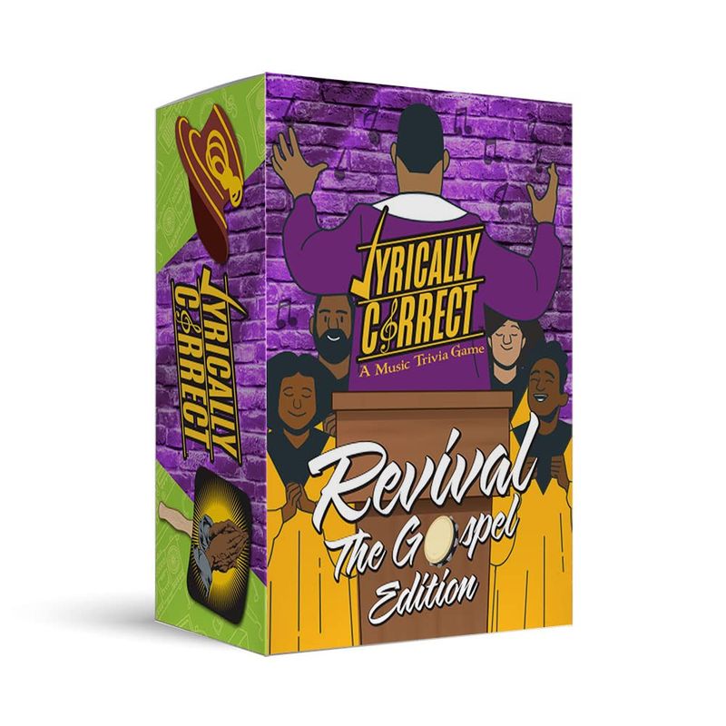 Lyrically Correct The Revival Gospel Music Trivia Card Game | Multi ...
