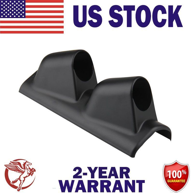 Universal 52mm 2" Dual Gauge Mount Pod Holder A-Pillar Dashboard Turbo ...