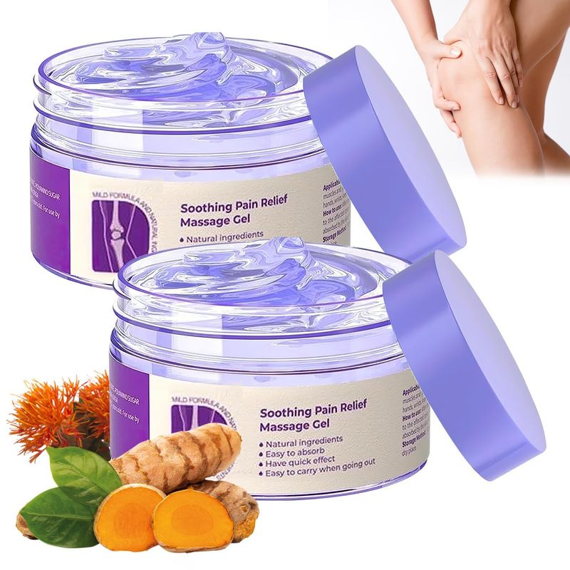 2PCS Joint Pain Gel Purple Gel, Purple Joint Repair Cream,Effective ...