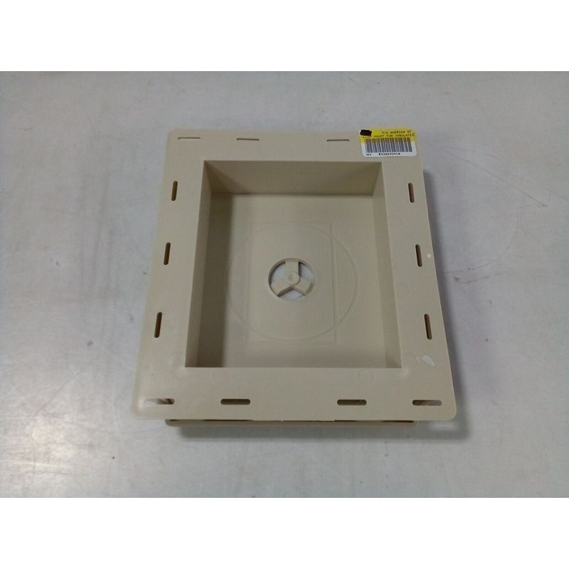 Mid America Scallop Mount for Insulated Siding, Cream - 8" x 7 ...