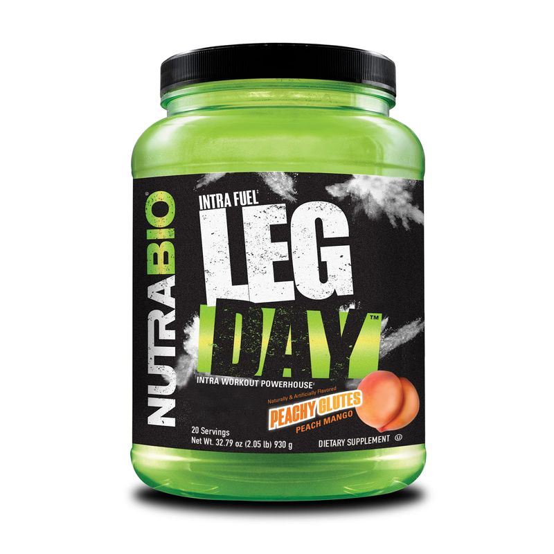 NutraBio Leg Day Intra Carb Supplement – Advanced Carbohydrate Complex ...