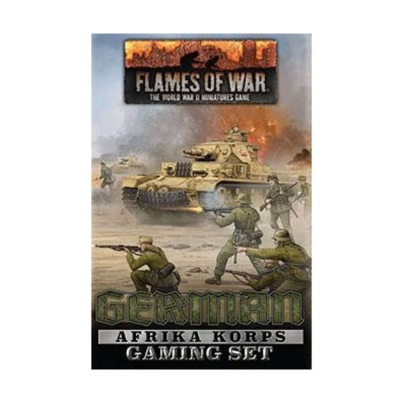 Battlefront Miniatures Flames of War WW2: German Afrika Korps Tin ...