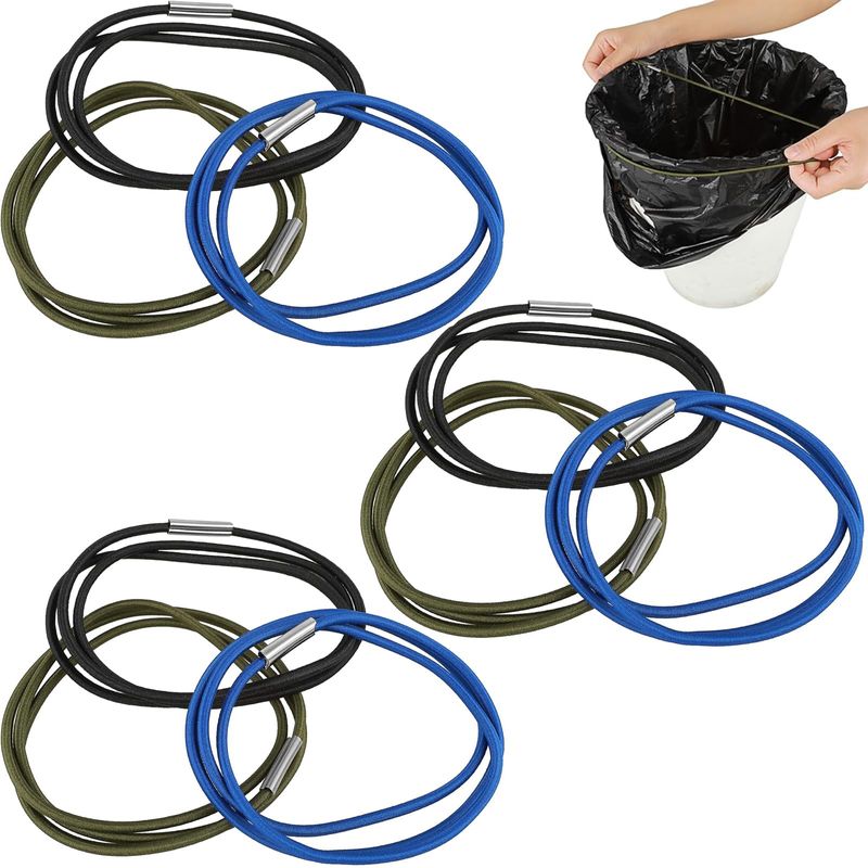 Pack of 9 rubbish bins, rubber bands, rubbish bin bands, suitable for ...