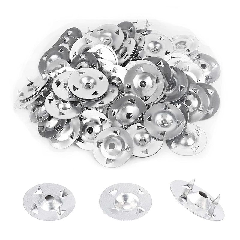 100Pcs Tile Backer Board Washers 28mm Diameter Insulation Board Washer ...