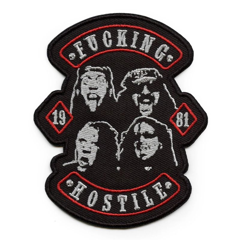 Pantera 1981 Hostile Band Patch Texas Heavy Metal Embroidered Iron On ...