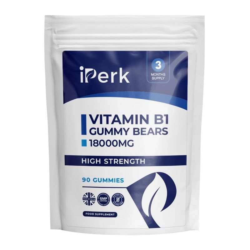 iperk Vitamin B1 Gummies - Delicious Support for Daily Energy 90 ...
