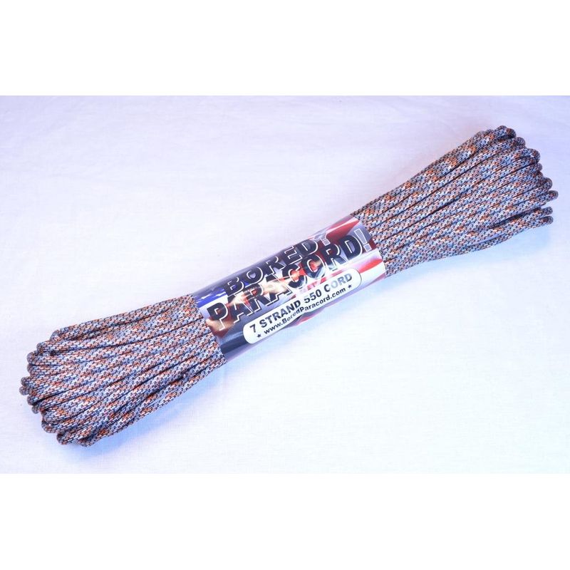 BORED? PARACORD! Brand Paracord/Parachute Cord 7-Strand, 550 Lb. Break ...