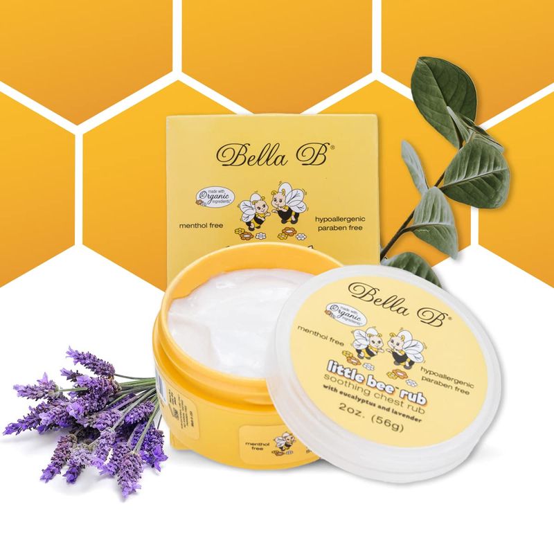 Bella B Little Bee Soothing Baby Chest Rub 2 oz - Baby Vapor Rub ...