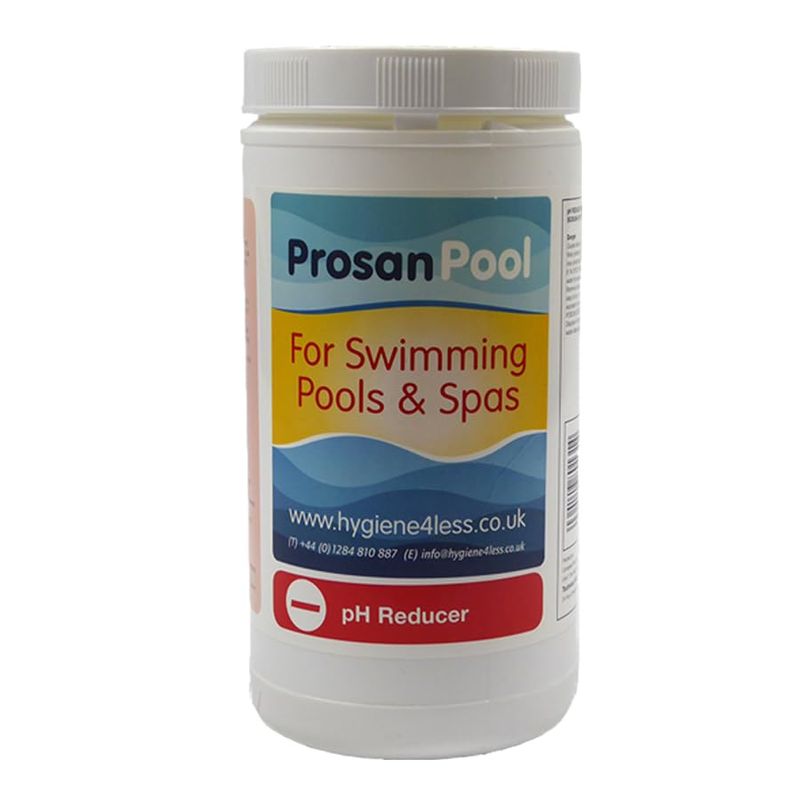 Pool Spa Kit ProsanPool 1.5Kg pH-, ProsanPool 1Kg pH+, Stabilised ...