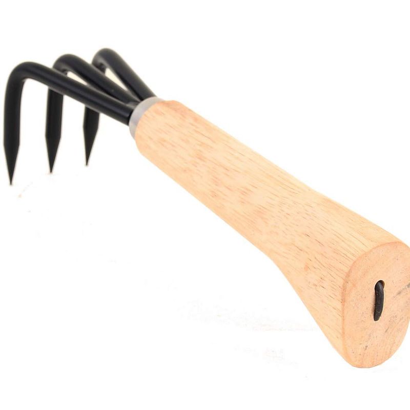 Dingmu Bonsai Root Hook/Root Claw Set of 3 with Wooden Handle 220 mm ...