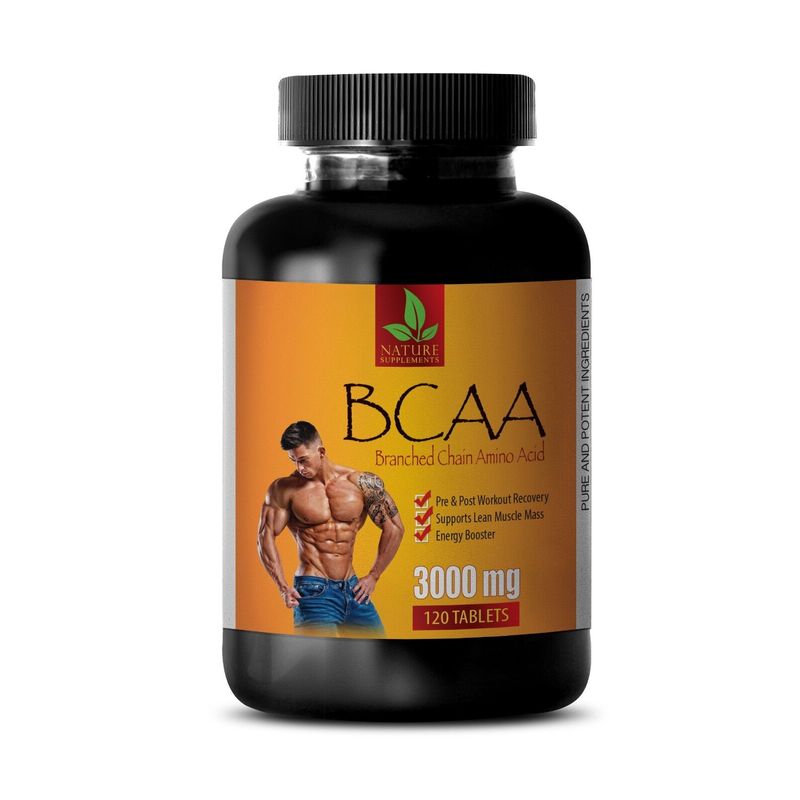 bodybuilding supplements - BCAA 3000mg - muscle growth pills - 1 Bottle - Online Marketplace ...