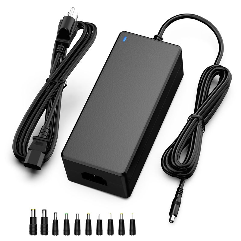 19V Power Supply Adapter 3.42A 65W AC/DC Converter Transformer 100V ...