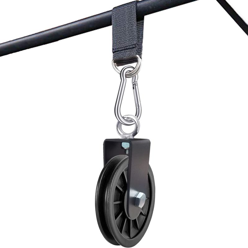 Pulley Stainless Steel Rope Pulley Durable Rust Resistant Swivel Cable ...