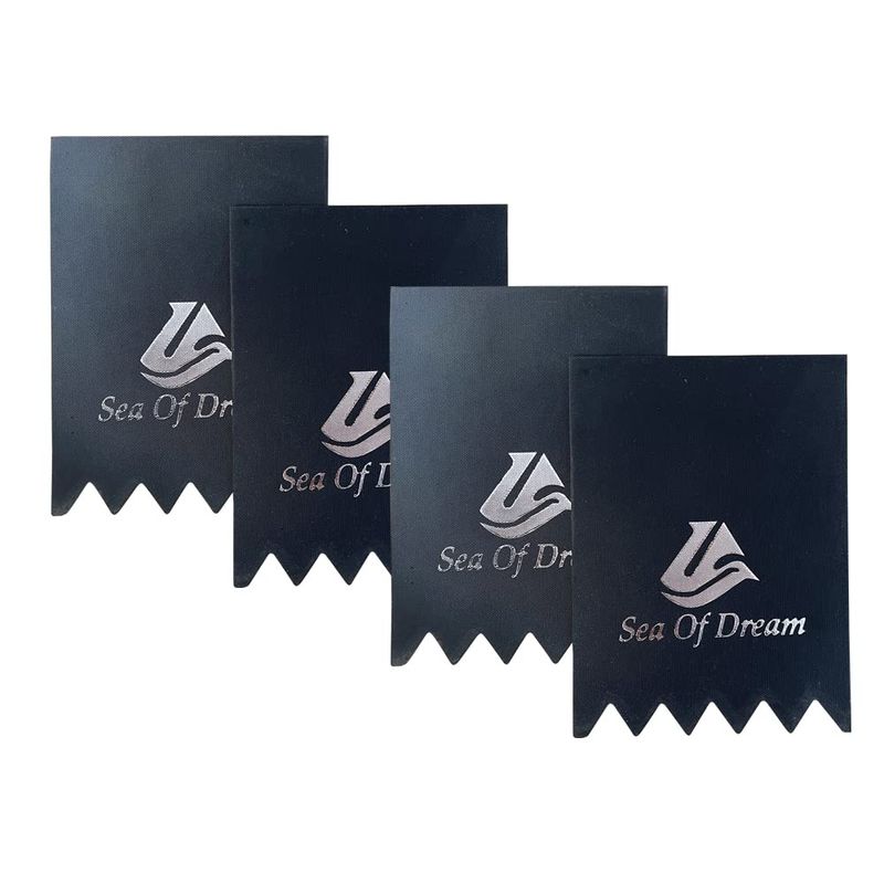 Mudflaps with Reflection 8.54 X11.8 inches of Trailer Splash Guard ...