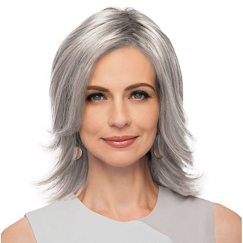 Top Perfect Hair Topper Color GL 56-60 SUGARED SILVER - Gabor Wigs 10 ...