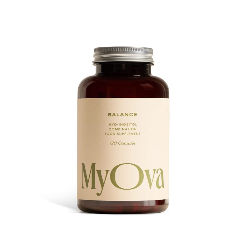MyOva Balance PCOS Supplement - 30-Day Supply - 2000mg Myo-Inositol for ...