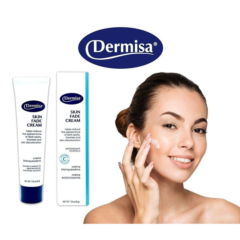 Dermisa Skin Fade Beauty Cream. Lightening and Brightening. 1.78 oz ...