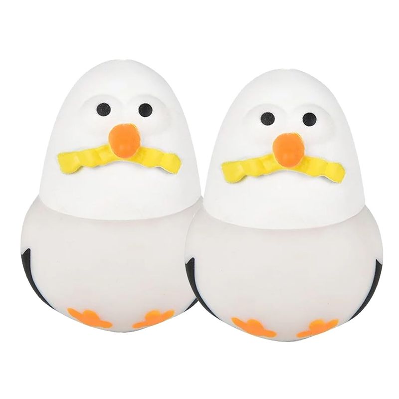Set of 2 Seagull Squishy Squeeze Stress Ball Soft Doh Filling - Like ...
