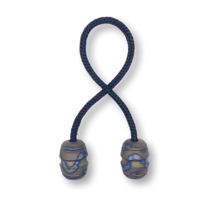 EDC Titanium Alloy Fidget Beads, Parachute Cord Lanyard Beads Skill ...