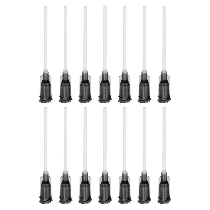 sourcing map 50 Pcs 16G Plastic Dispensing Needles With Luer Lock, 1.5 ...