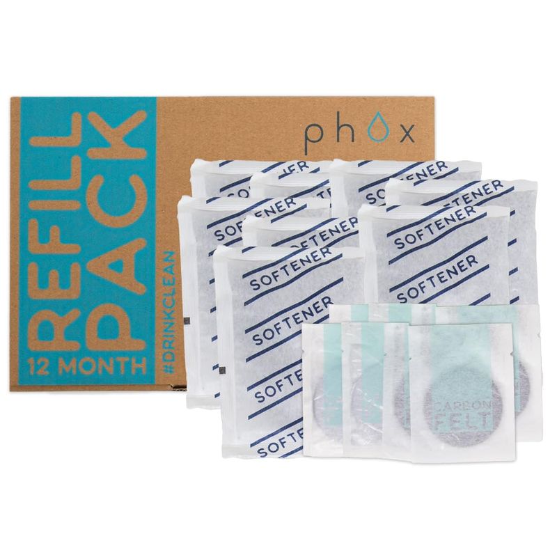 Phox Refill Pack for Phox Filters - 12 Month Supply (Softener) - Online ...