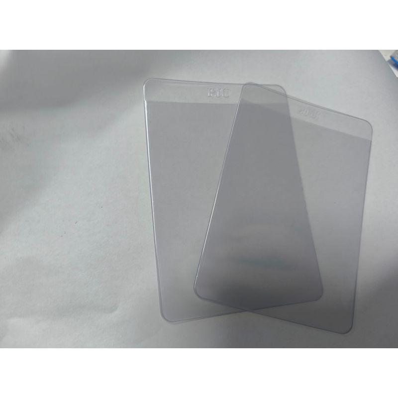 200 Semi Rigid Card Holder - 100ct Trading Card Holders & 100ct Inner ...