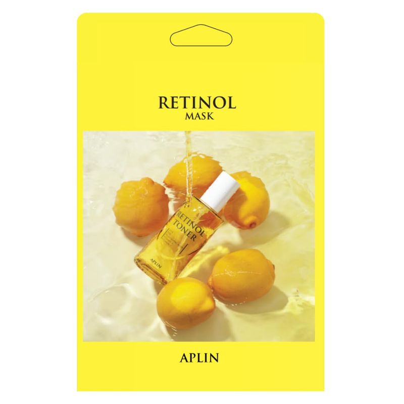 APLIN Retinol Mask Pack, 3 Pieces, Pores, Tightness, Moisturizing, Oily ...