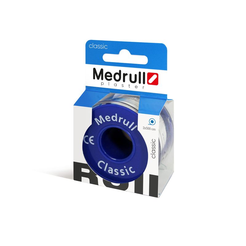 Medrull Classic Fixing Plaster 5 m x 2 cm Tape for Wound Dressings ...