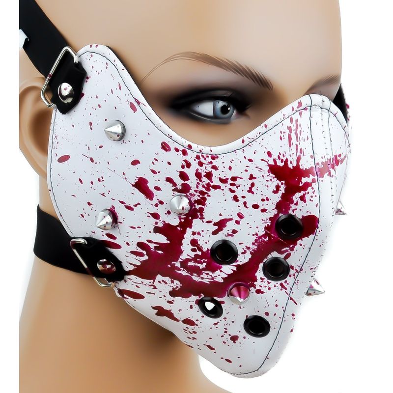 Bloody Spike Motorcycle Face Mask Gothic Horror - Online Marketplace ...