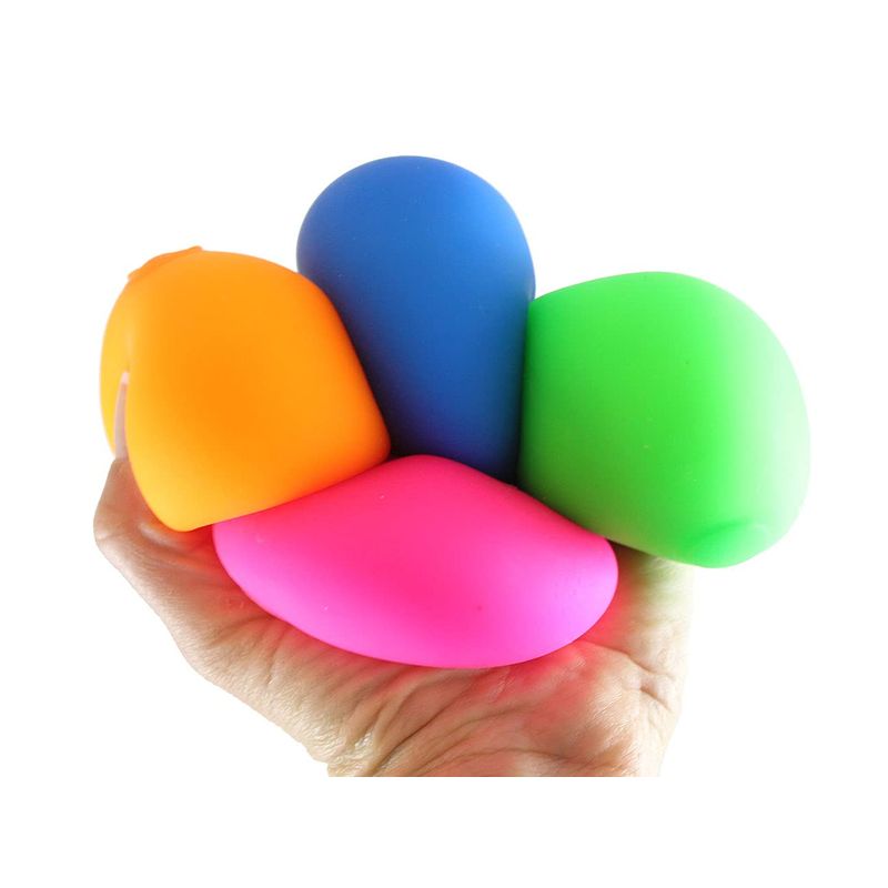 Curious Minds Busy Bags 4 Super Soft Doh Filled Stretch Ball - Ultra ...