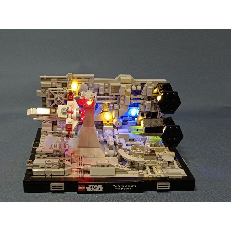 Shining Blocks LED Lighting Kit for Lego 75329 Star Wars Death Star ...