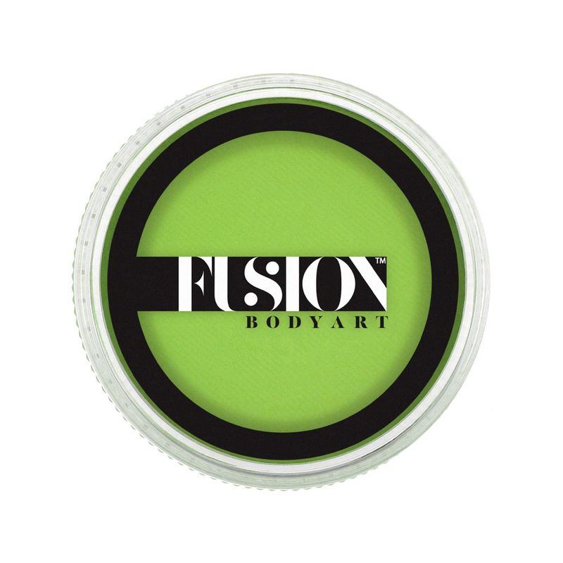 Fusion Body Art Pro Face Paint | Prime Lime Green (32gm), Professional ...