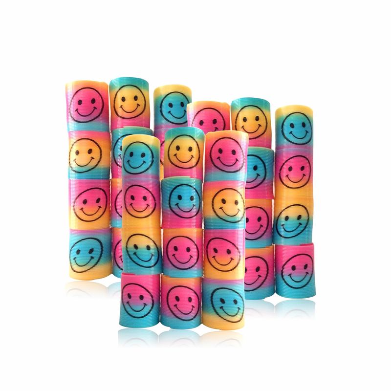 G4GADGET 36 PCS Mini Rainbow Springs Toys for Kids Party Bag Fillers ...