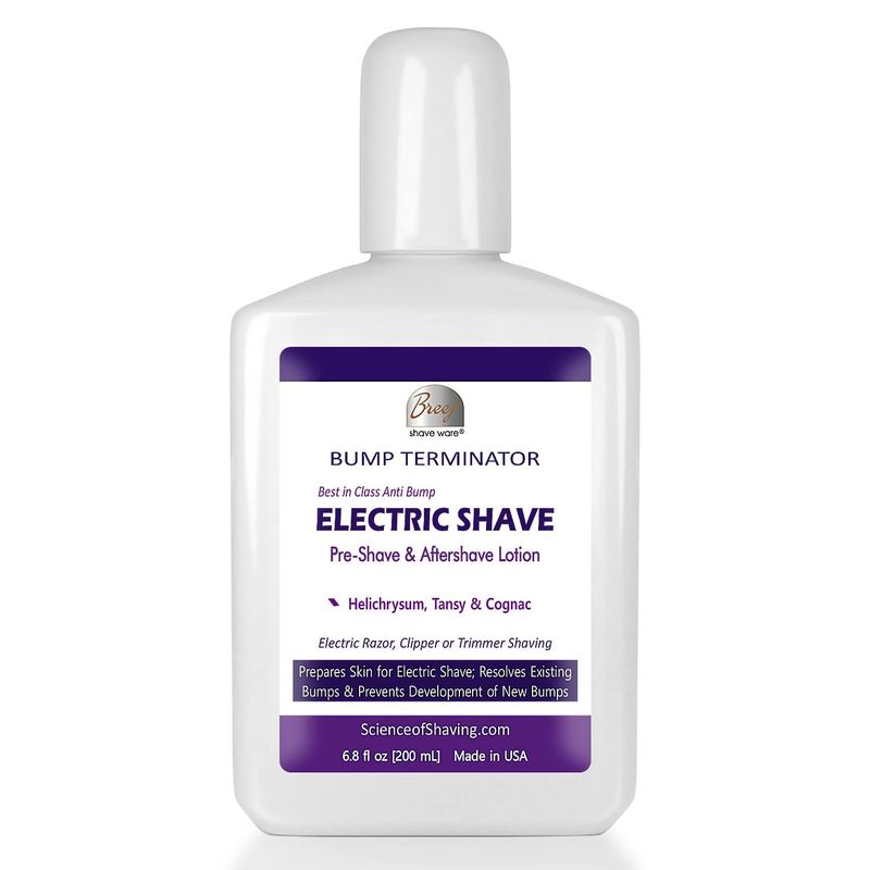 Bump Terminator Pre Electric Shave and Anti Bump Aftershave Lotion ...