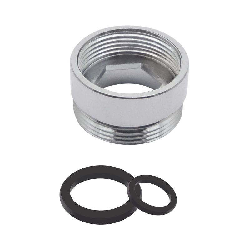 Metal Faucet Adaptor, 1Pcs Aerator Connector Faucet Adaptor Female 20mm ...