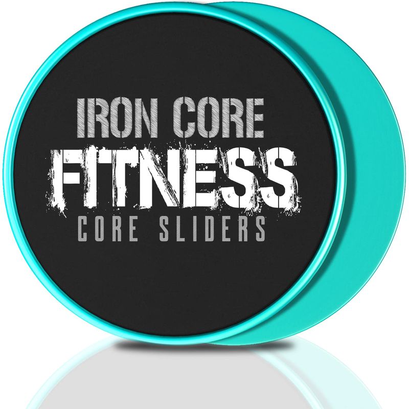 Core Sliders Workout Sliders Discs Fitness Gliding for Exercise. (Aqua ...