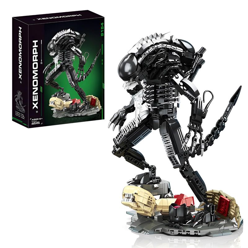 Xenomorph Mech Action Figure Building Sets for Adults, Aliens Building ...